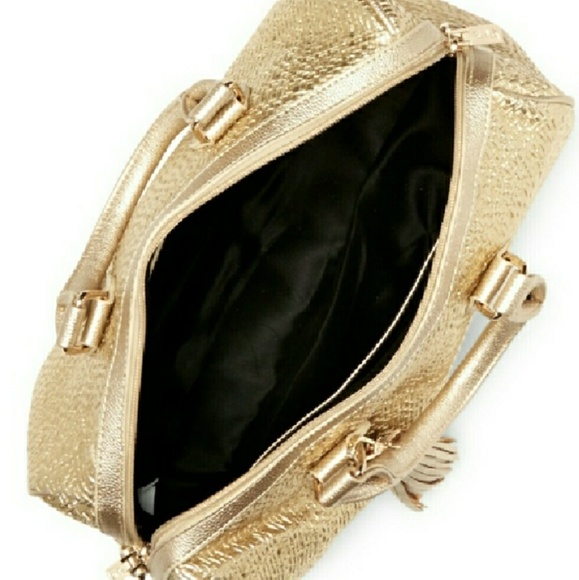 Boutique | Bags | Gold Layla Satchel Purse | Poshmark